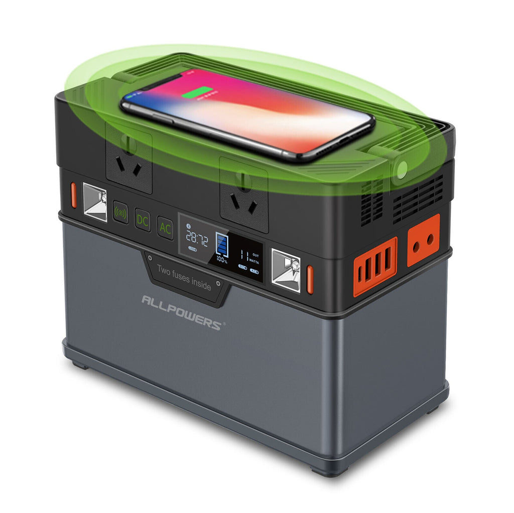 300W Portable Power Station Generator Compact 12V Lightweight Charger