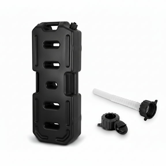 Flat Jerry Can Slimline 20L 30L Fuel Tank Petrol Diesel Long Container ...