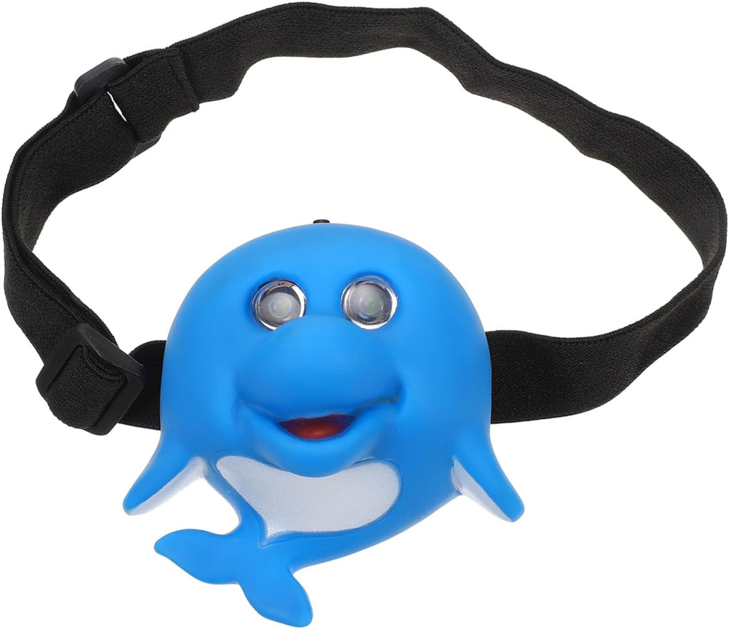 Cartoon Animal Headlamp | LED Flashlight for Kids' Adventure Gift