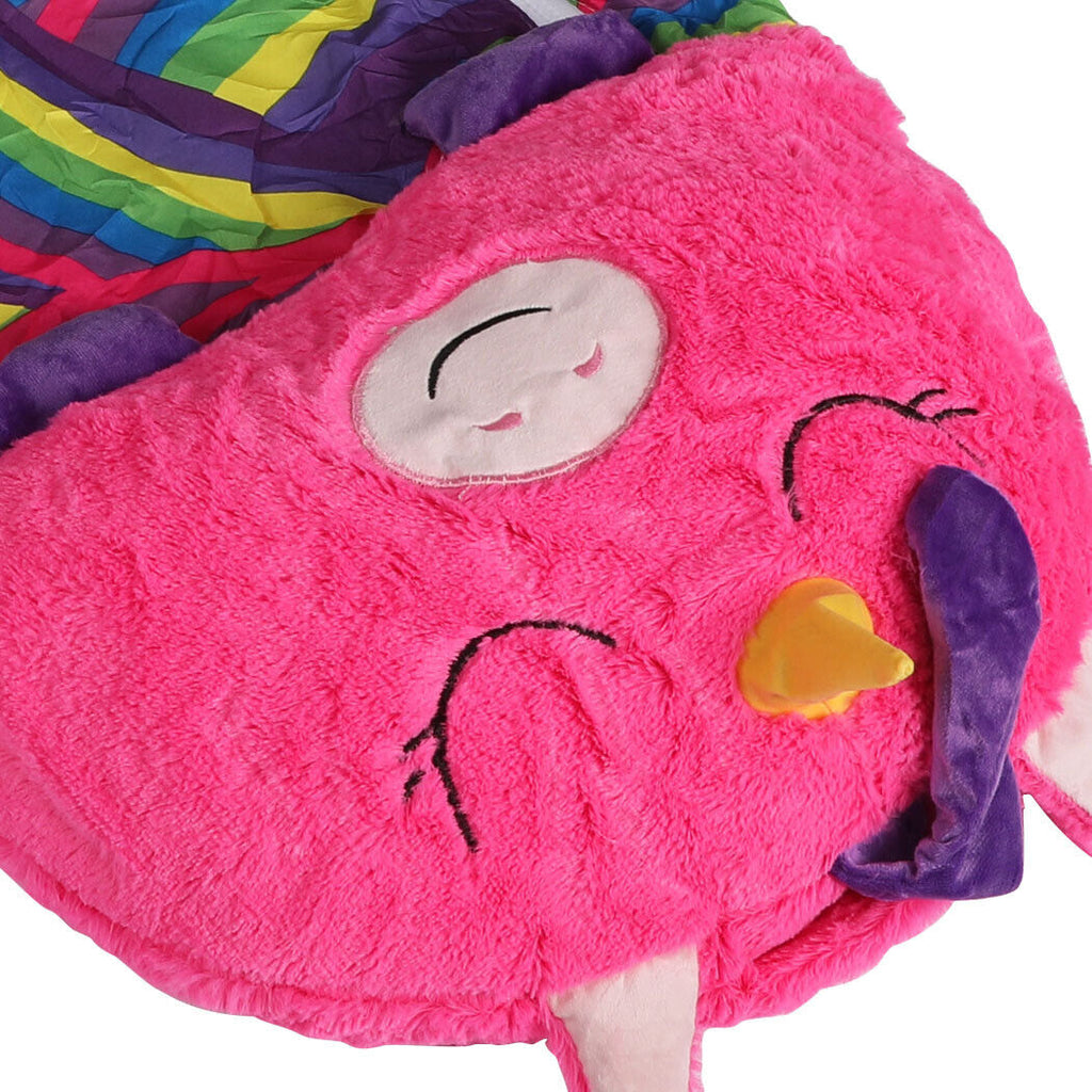 Kids Sleeping Bag and Cushion - Animals Happy Children Napping Gift
