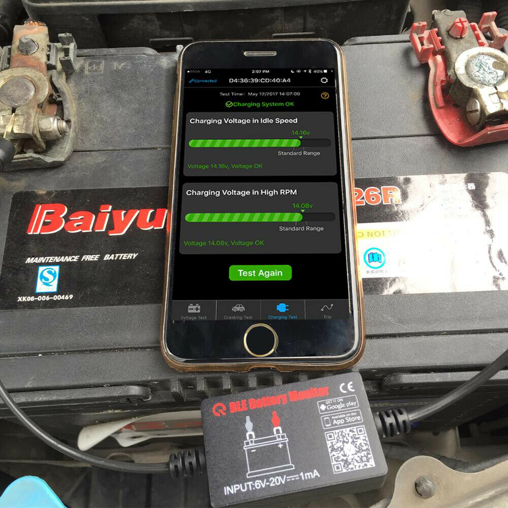 12V Vehicle Battery Monitor via Bluetooth | 4WD, Offgrid and Camping