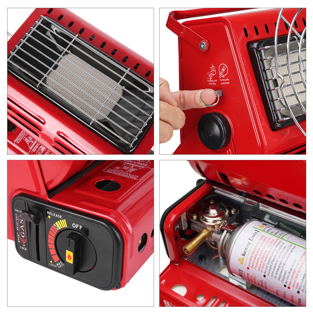 Portable Gas Heater | Winter Camping and Roadtrip