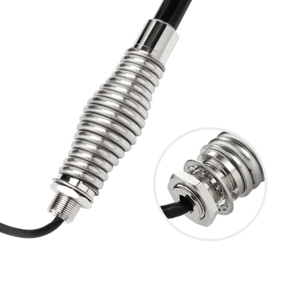Fibreglass UHF Antenna with Spring Base | 4WD and Recovery Essentials
